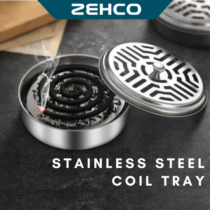 Mosquito Coil Holder Stainless Steel Mosquito Repellant Tray Mosquito ...