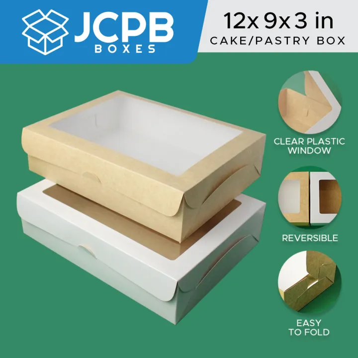 12x9x3 Inch Pastry Box | Lazada PH