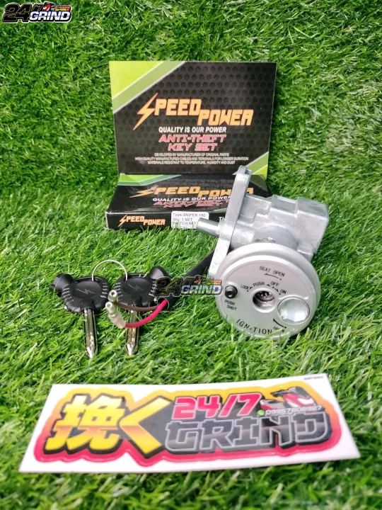 ANTI THEFT KEY IGNITION SWITCH FOR YAMAHA SNIPER 150 SPEED POWER FLOWER ...