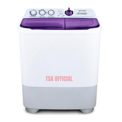 MESIN CUCI 2 TABUNG SHARP ES-T85CR VK KAPASITAS SNI 8KG MAKS.10KG ...
