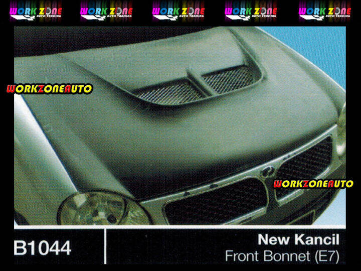 B1044 Perodua New Kancil Fiber Front Bonnet (E7) Body kit Bodykit | Lazada