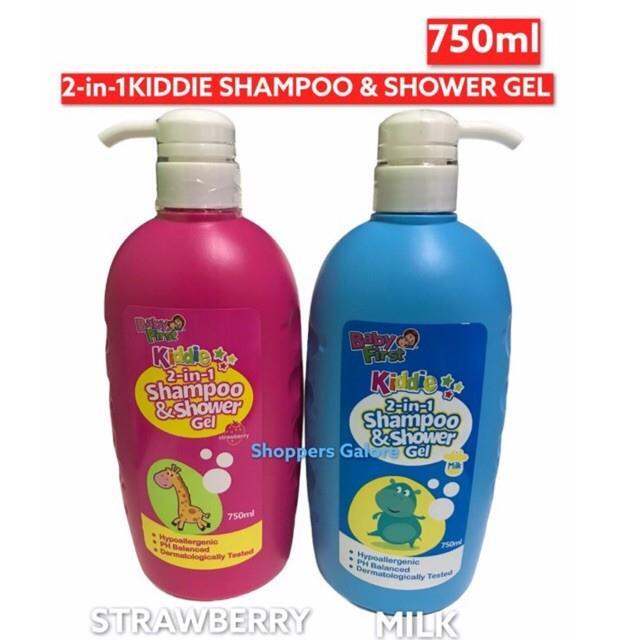 SOLD PER 750 ml BABY FIRST 2-in-1 KIDDIE SHAMPOO AND SHOWER GEL 750ml ...