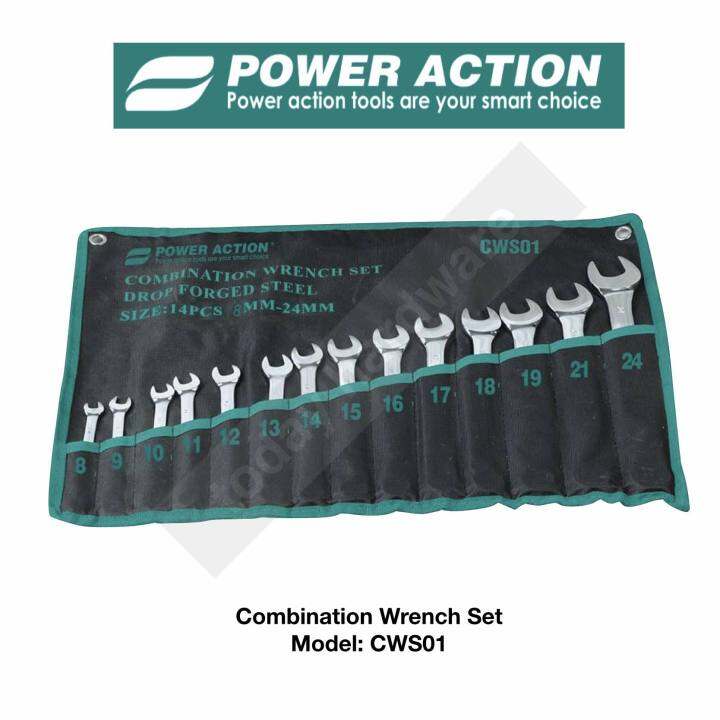 Power Action Combination Wrench Set (CWS01) | Lazada