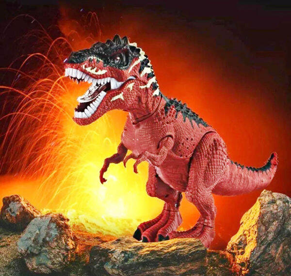 Mainan Anak Tirex Telur Robot Boneka Dinosaurus Jalan Bertelur Suara ...