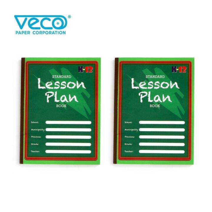 Veco Lesson Plan 8.5x11in 40lvs (2pcs) | Lazada PH