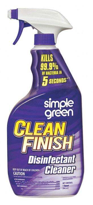 Simple Green Clean Finish Disinfectant Spray - Kills 99.9% of Viruses ...
