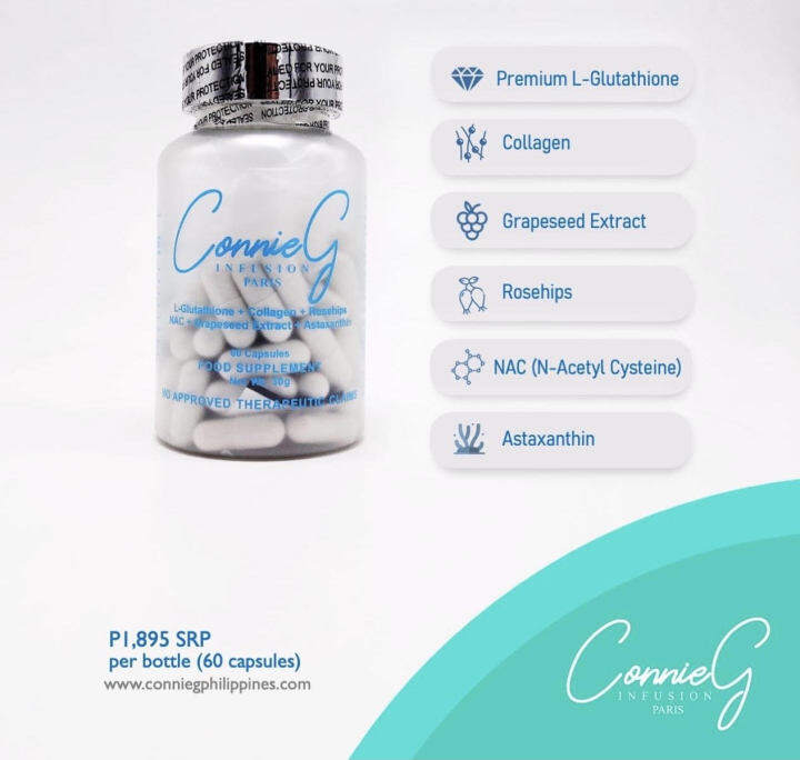 Connie G Infusion Paris Glutathione | Lazada PH