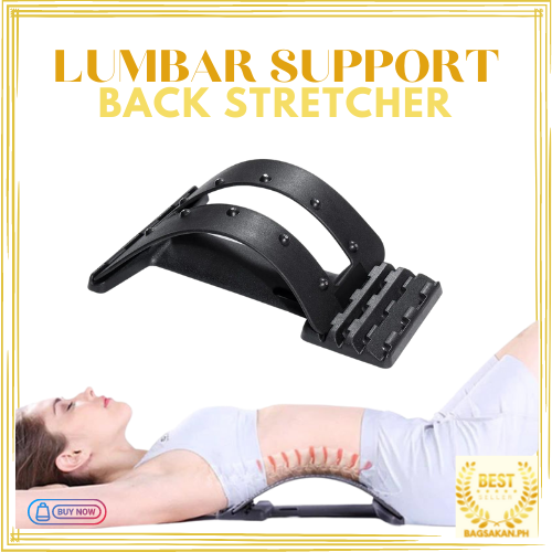 Multi-level back stretching device With Advanced ABS Material Back ...