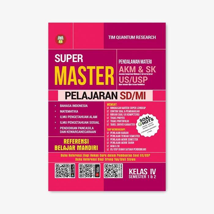 Yrama Widya - Buku Super Master Pendalaman Materi AKM&SK US/USP untuk SD/MI Kelas 4 | Lazada ...
