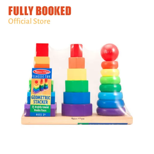 Melissa & Doug: Geometric Stacker | Lazada PH