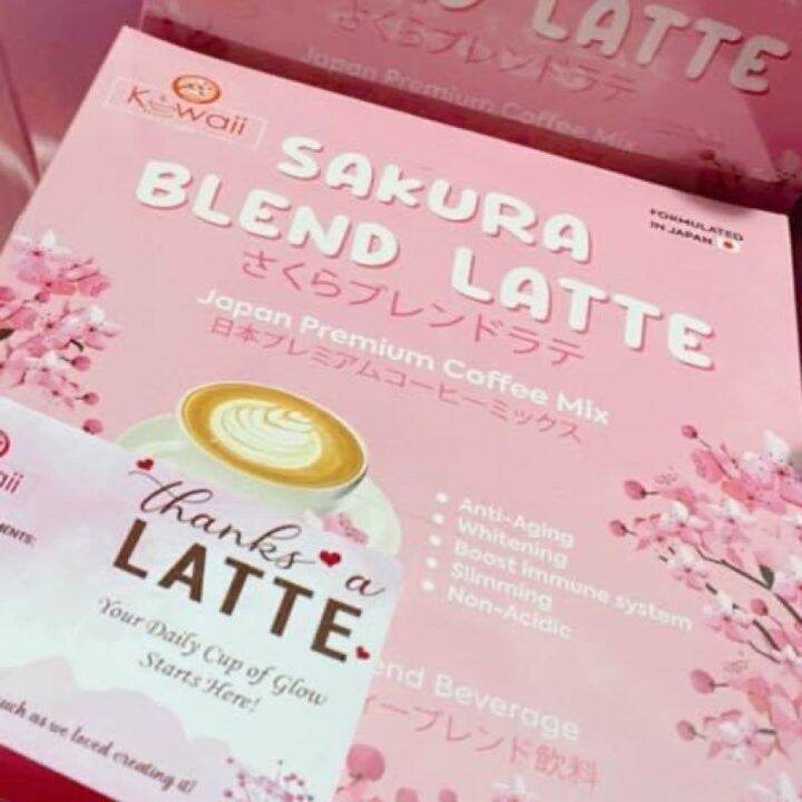 Sakura Blend Latte Kawaii (Japan Premium Coffee Mix) | Lazada PH