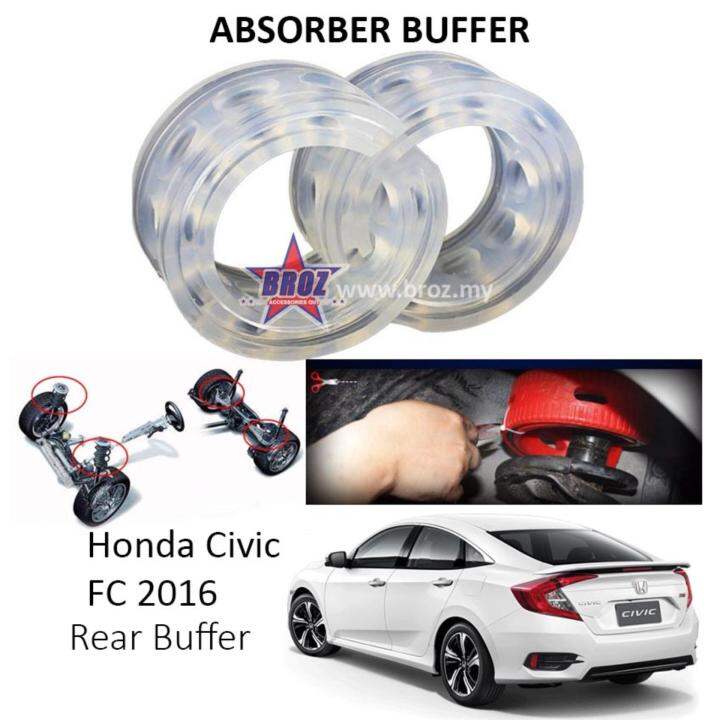 Broz For Honda Civic FC 2016 OEM Rear B-Type Car Shock Absorber Buffer ...