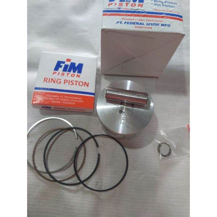 piston fim 70 71 72 pen pin 15mm 16 mm 14 mm plus ring | Lazada Indonesia