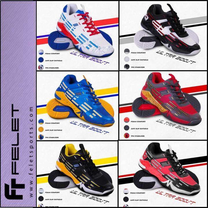 FELET Badminton Shoes ULTRA BOOST RANGER BOOST (100% Original) | Lazada