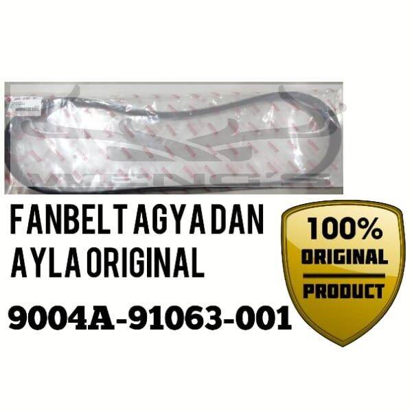 van belt Agya/Ayla 9004A-91063-001 Original | Lazada Indonesia