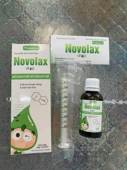 Chất Xơ Nhỏ Giọt Giảm Táo Bón - Novolax Drop - Bổ Sung Chất Xơ Hòa Tan ...