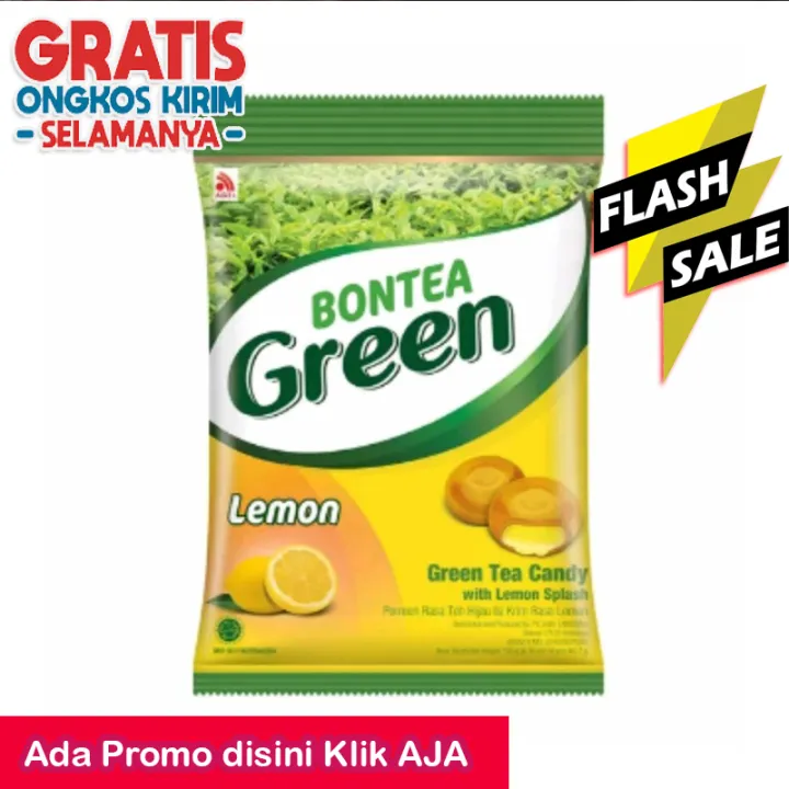 Permen Bontea Green Lemon Candy Permen Rasa lemon Teh Hijau 135 gram ...