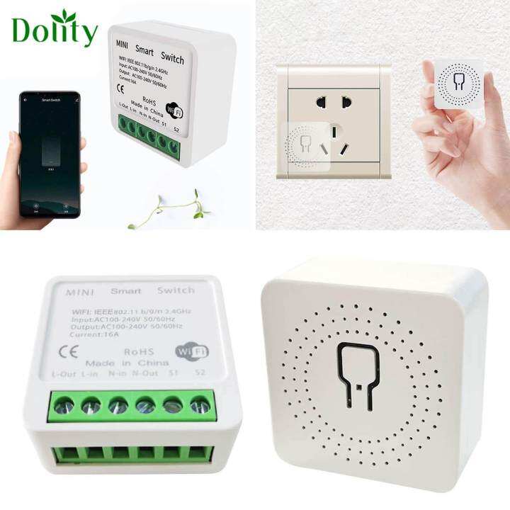 Dolity 16A Smart Switch Module Home Smart Switches DIY Breaker | Lazada PH