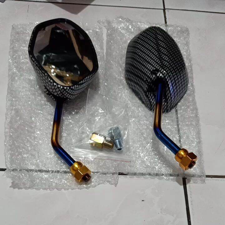 Spion honda beat pendek tangkai pelangi Spion twotone honda beat vario ...