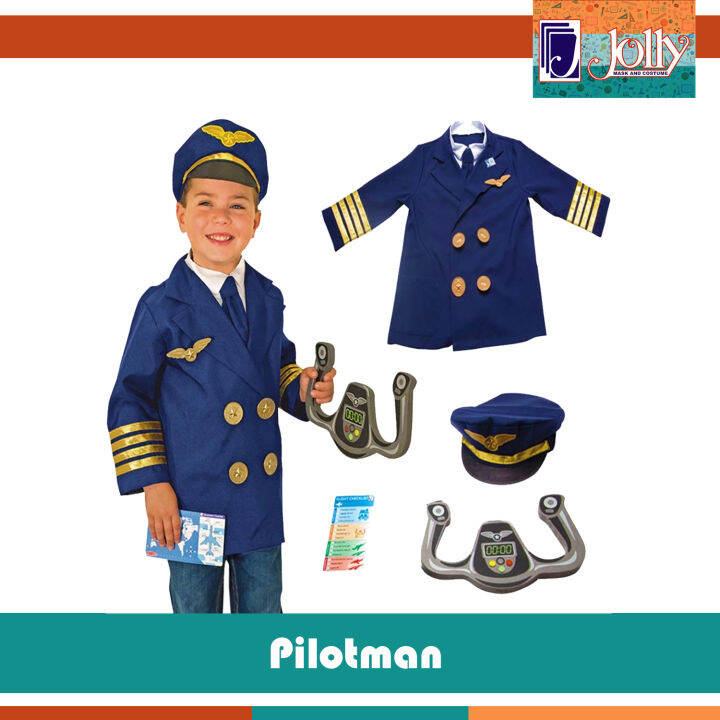 Career Costume Pilot for Kids with Tools - Halloween Costume Cosplay ...