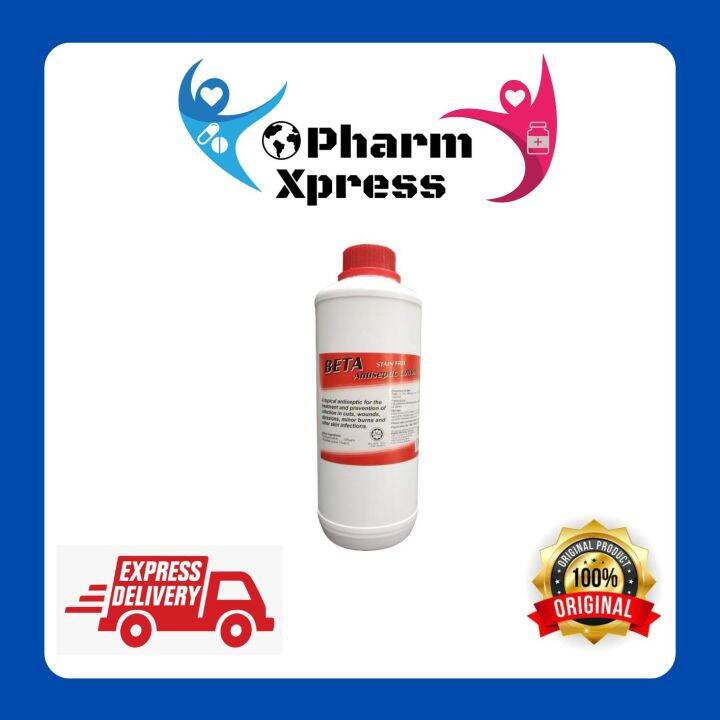 Beta iodine antiseptic lotion 1000ml | Lazada