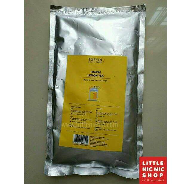 Toffin Gourmet Frappe Lemon Tea minuman serbuk rasa teh lemon | Lazada ...