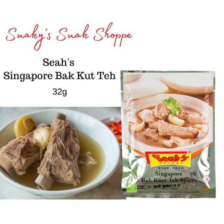 Seah's Singapore Bak Kut Teh Spices Sachet 32g | Lazada PH