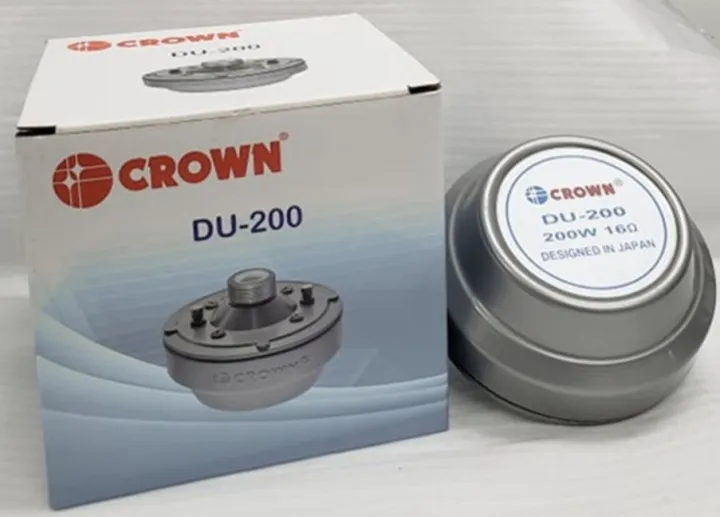 CROWN DU-200 DRIVER UNIT 200W | Lazada PH