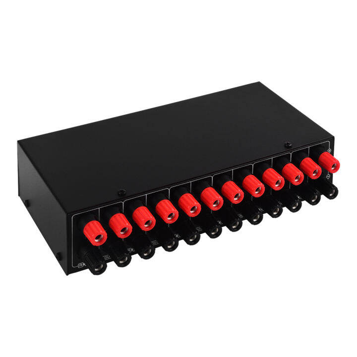 ammoon LYNEPAUAIO 3 Input 3 Output Power Amplifier And Speaker Switcher Speaker Switch Splitter ...