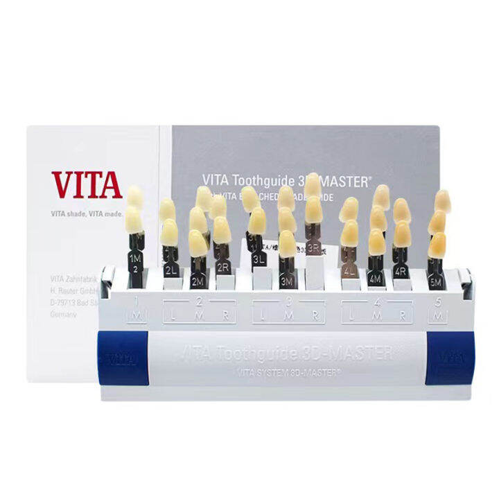 29 Colors Dental Toothguide Shade Guide 3D Master With Bleached ...