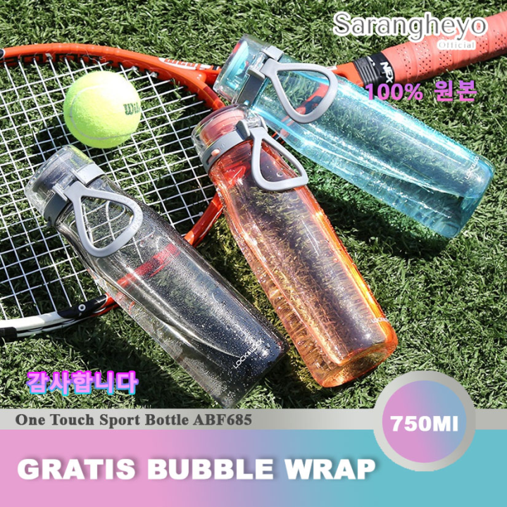Botol Air Minum One Touch Sport Bottle Handle Tritan 750ML Locknlock ...