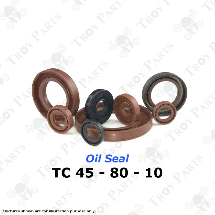 Oil Seal 45*80*10 / 45mm x 80mm x 10mm / 45-80-10 | Lazada