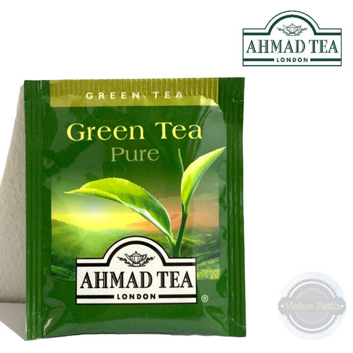 AHMAD TEA (LONDON) PURE GREEN TEA BAG (1PC) | Lazada
