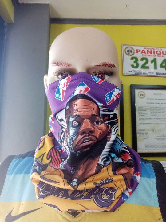 TURBANS – FULL SUBLIMATION – NBA INSPIRED TUBEMASK – TRAPEZOID TYPE ...