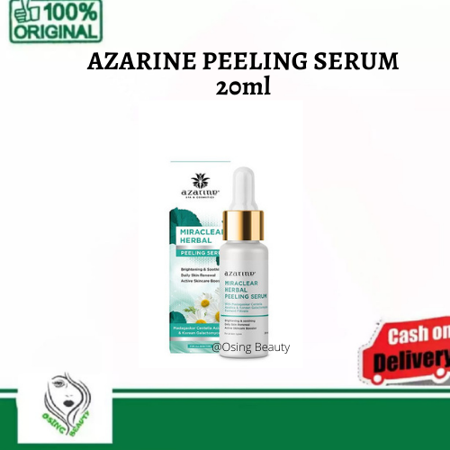 AZARINE AHA BHA MIRACLEAR HERBAL PEELING SERUM - 20ml | Lazada Indonesia