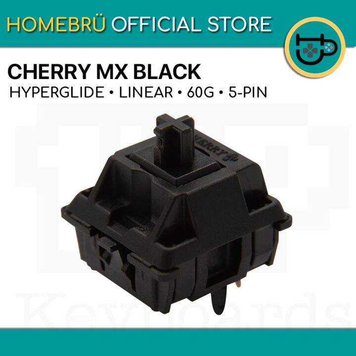 10pcs Cherry MX Black Hyperglide Linear Mechanical Keyboard Switch | Lazada PH