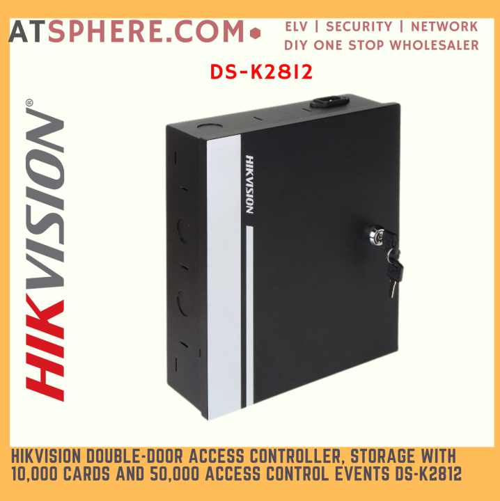 Hikvision Double 2 Door Access Controller Storage with 10000 Cards ...