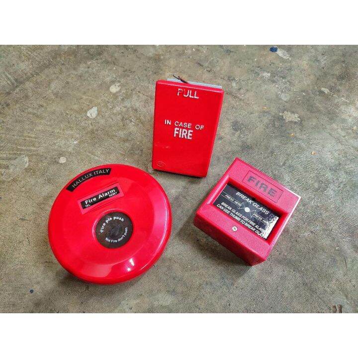 Fire Alarm Switch (Rectangular, Break Glass, Round) | Lazada PH