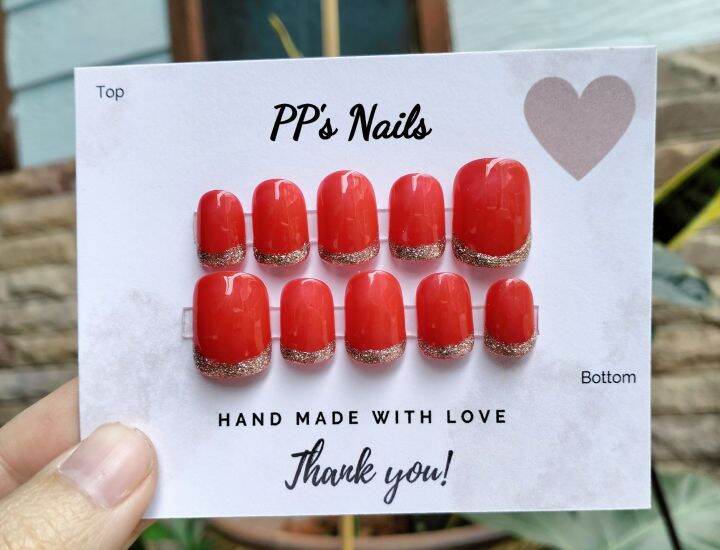 PP's Nails ⛅เล็บปลอมสำเร็จรูป ⛅ เล็บเจลแท้100% เล็บเจล เล็บปลอม ...