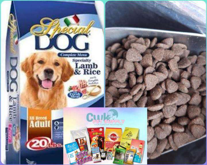 Special Dog Food (lamb and rice) for adult | Lazada PH