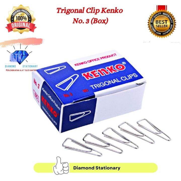 Trigonal Clips Kenko No. 3 (Box) | Lazada Indonesia