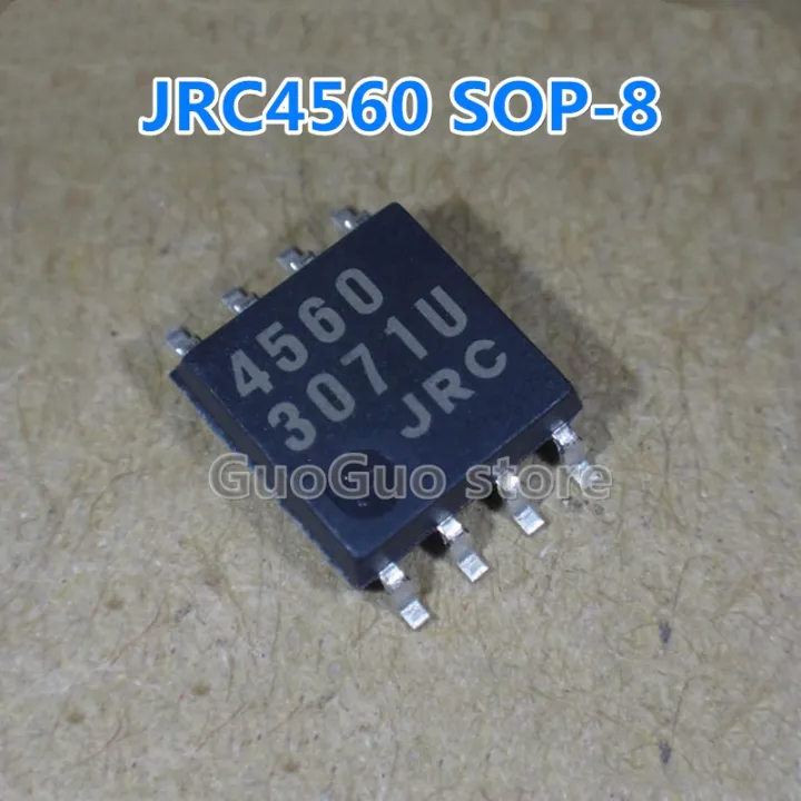10pcs JRC4560 SOP-8 NJM4560M JRC 4560 4560M NJM4560 SOP8 SMD Dual Amp Amplifier IC new original ...