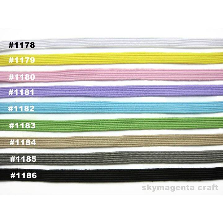 Elastic Band Tali Getah Kain Soft Elastik 6 mm | Lazada