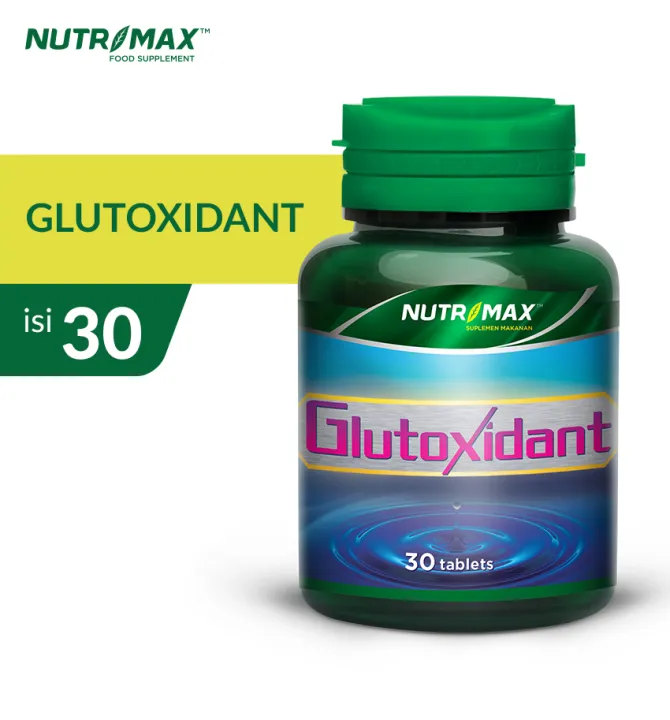 Nutrimax Glutoxidant 30 Tablet Detox Imunitas anti Aging Liver Ginjal ...