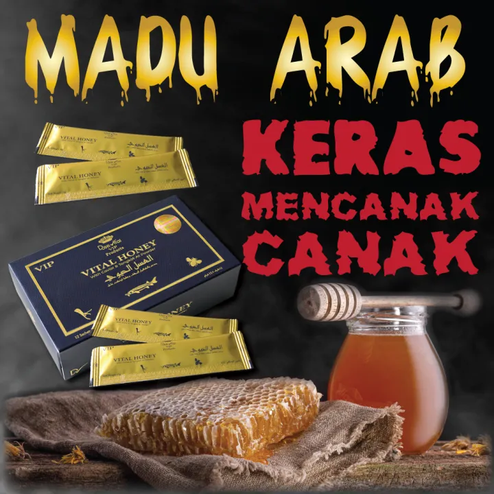 Madu Arab Original Arabic Honey | 96% Mountain Honey | Untuk Kekuatan ...