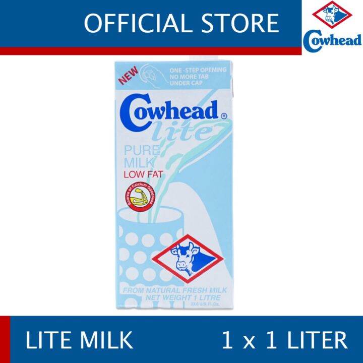 Cowhead Lite Milk 1L x 1 [Fresh Milk - UHT Milk] | Lazada PH
