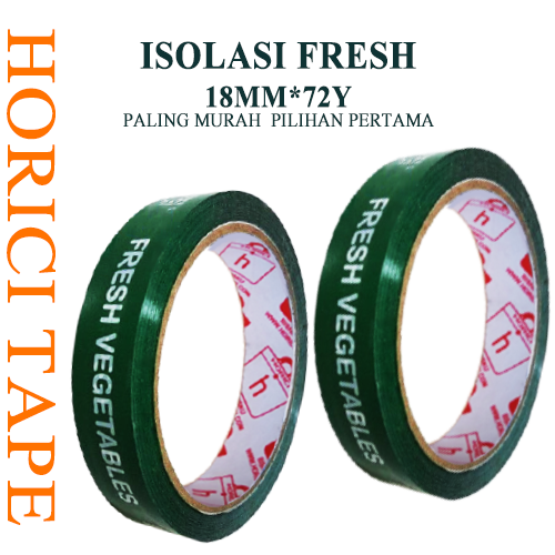 ISOLASI MERK HORICI FRESH VEGETABLE SAYUR DAN BUAH 72Y HIDROPONIK ...