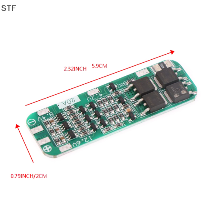 STF 3S 20A Li-ion Lithium Battery 18650 Charger PCB BMS Protection ...