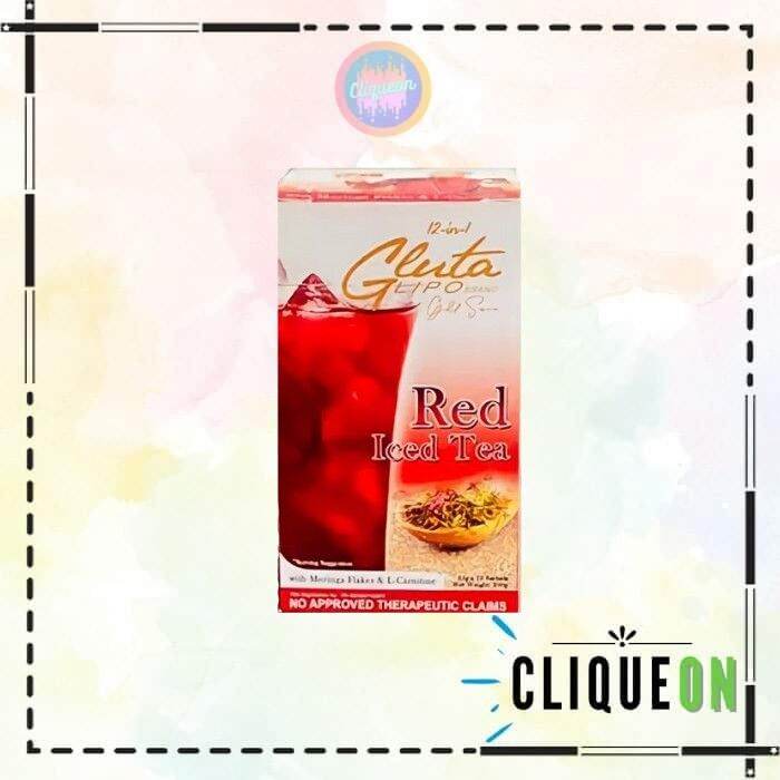 Newest Flavor Gluta Lipo Red Iced Tea Slimming and Whitening Juice ...
