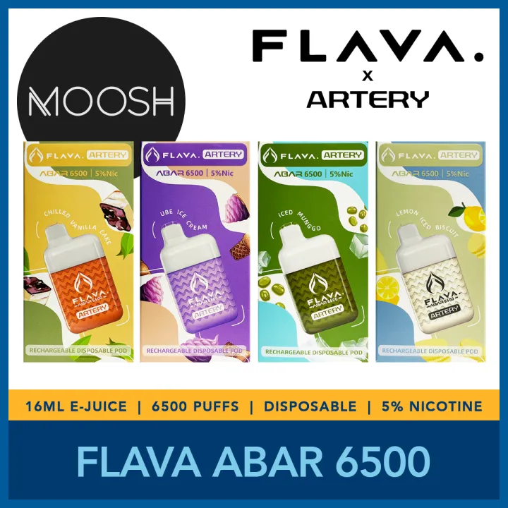Abar Artery Flava 6500 Puffs Disposable Pod 16ML | Lazada PH